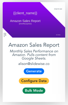Automatically generate Google Slides from Google Sheets with AI